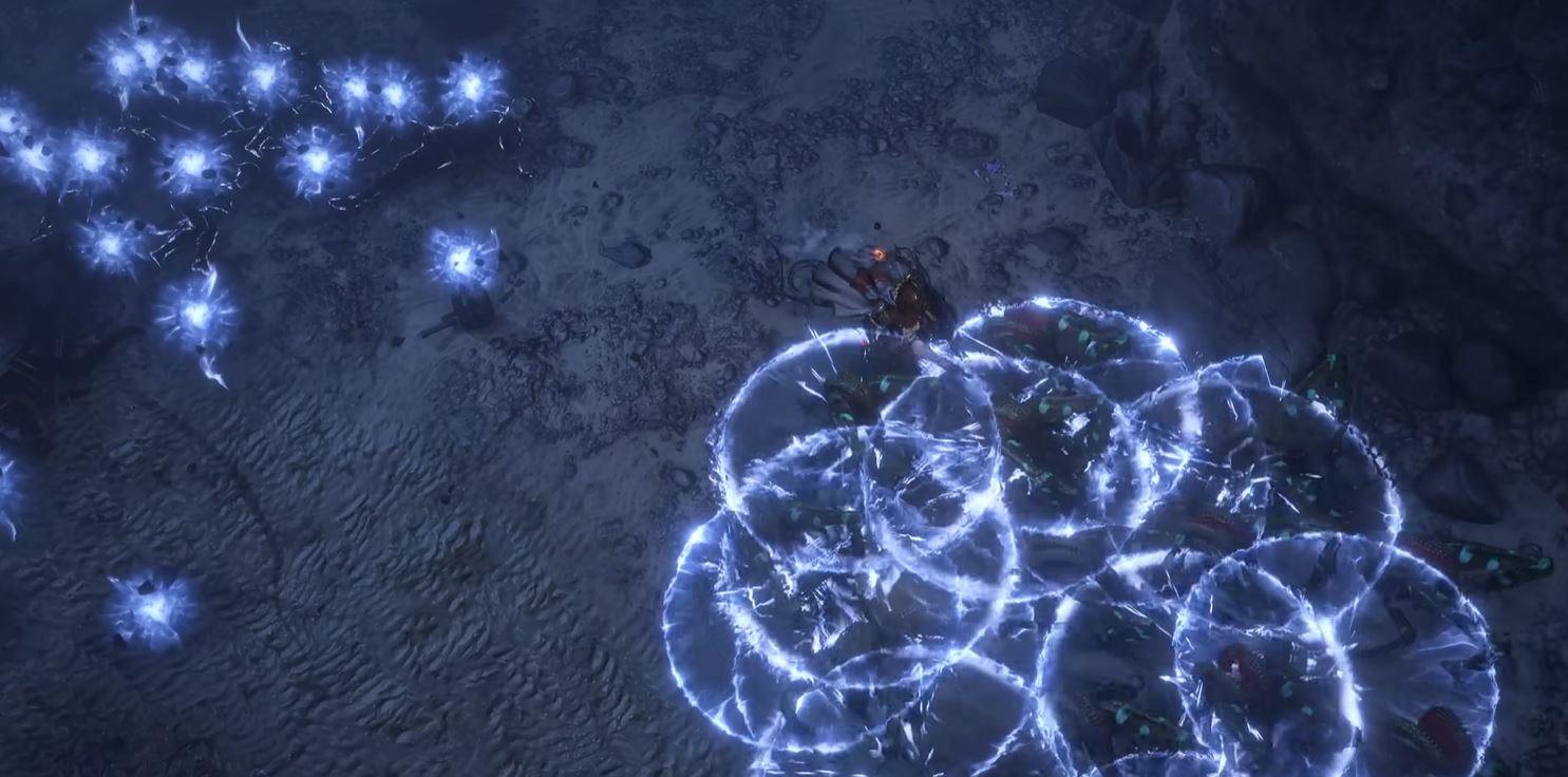 PoE1 Level 20 Gem Info Revealed — Kinetic Rain Nerfed!